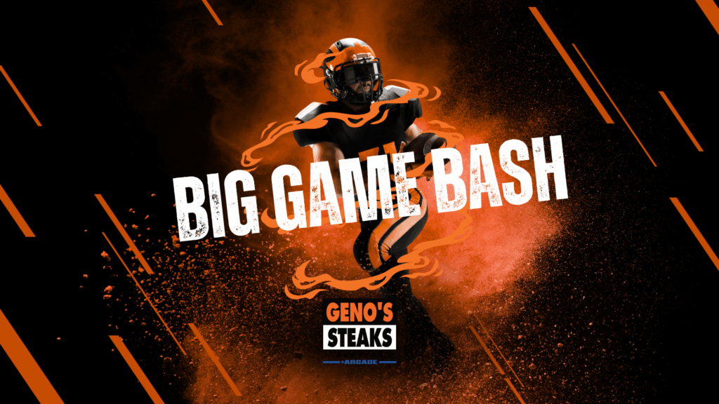 Geno's Steaks Hampton + ARCADE: Big Game Bash - Power Plant Hampton Roads